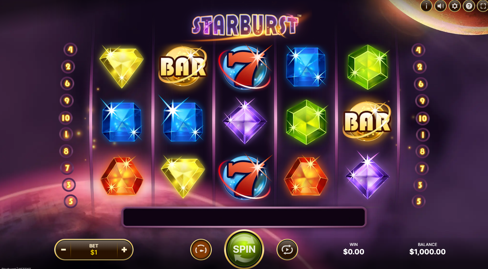 Starburst Slot Review & Demo | Netent | Fruity Slots