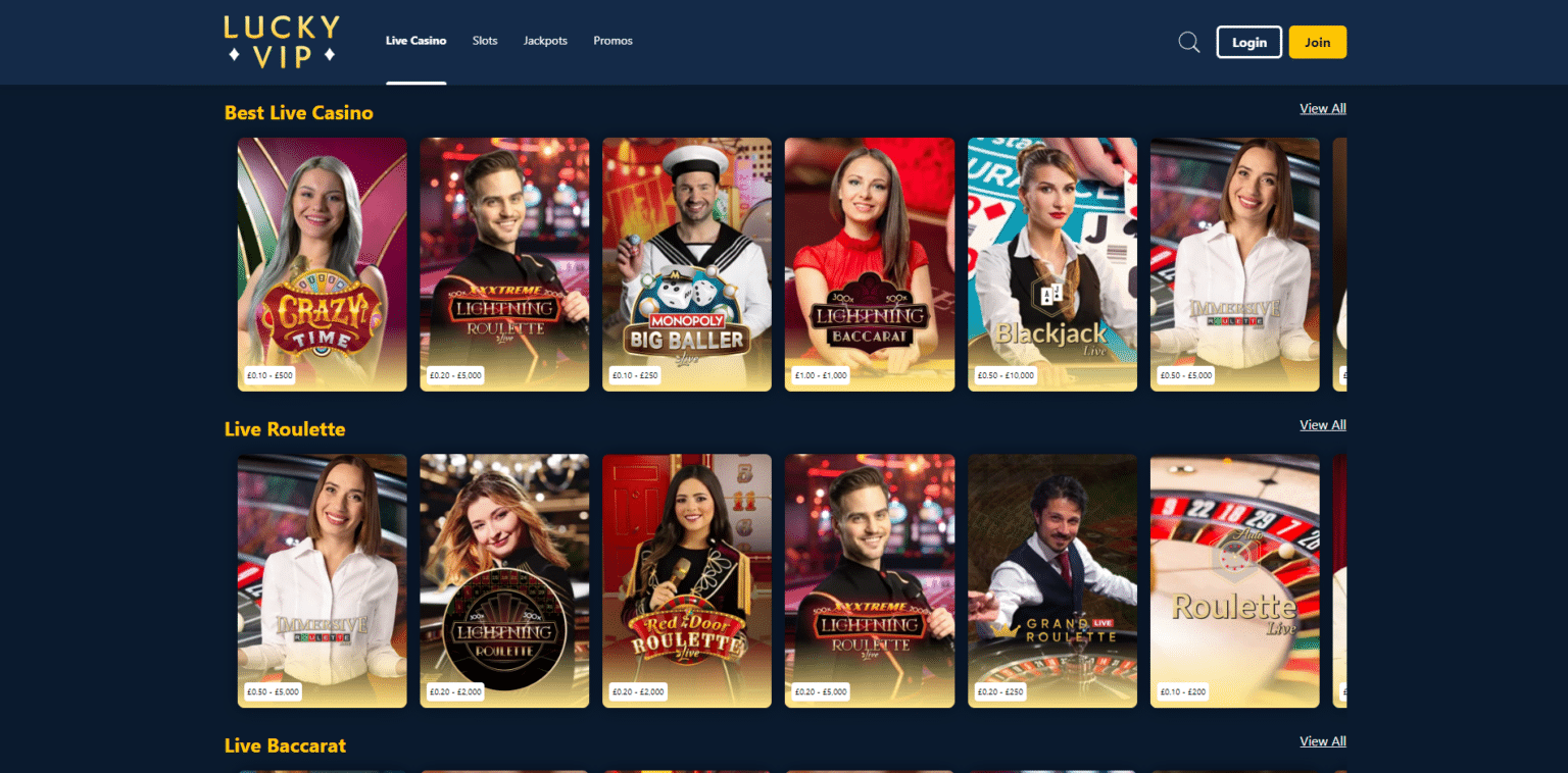 Lucky VIP Casino Review - Expert Insights On Features