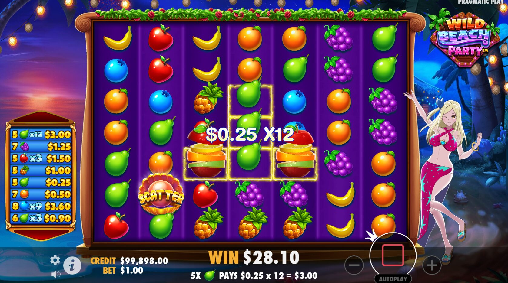 Wild Beach Party Slot Review | Pragmatic Play | Fruity Slots