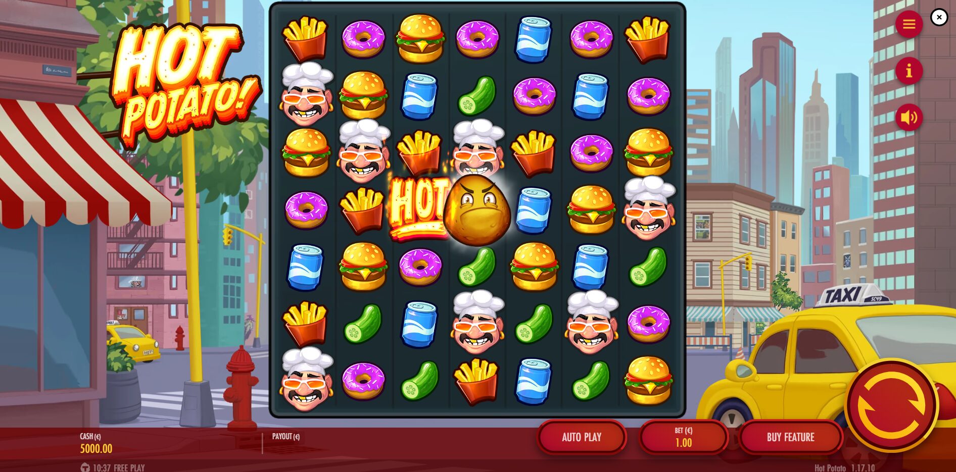 Hot Potato! Slot Review & Demo | Thunderkick | Fruity Slots