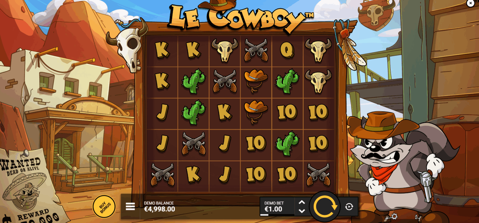 Le Cowboy Demo & Review | Hacksaw Gaming